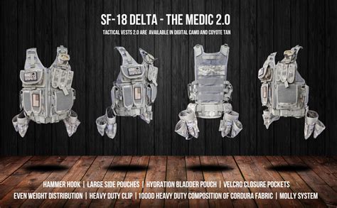 Customizable Spec Ops Tool Gear Sf 18 Delta 20 Tactical