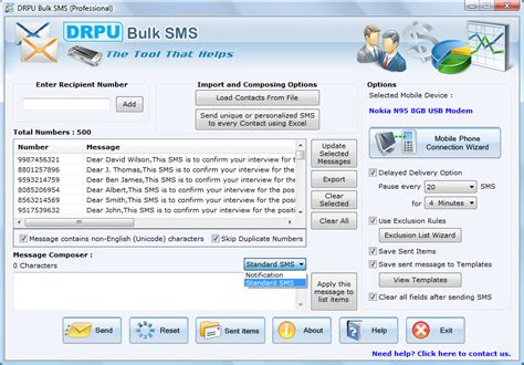 Bulk Text Software Bulk SMS Professional 7 0 1 3 Free Download