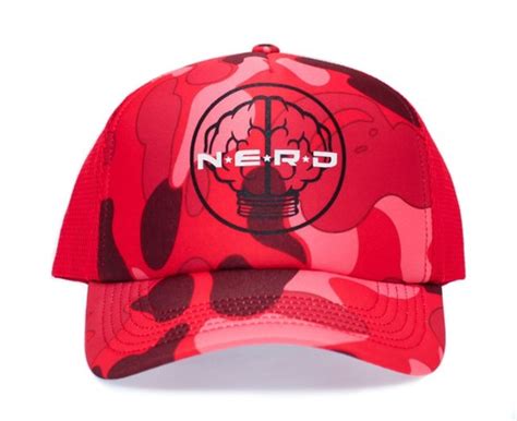 Nerd Hat Pinkred Camo Rarejapan One Size Adult Nerd Cap Ebay