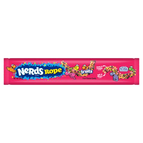 Nerds Candy Sweets Gummy Clusters Rope Fruits 26g Navsa International