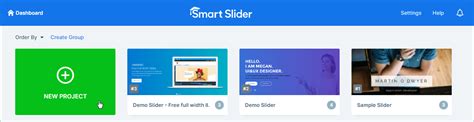 Import Sample Slider From The Slider Library Smart Slider Documentation