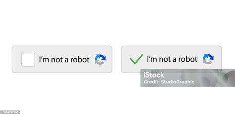 Captcha I Am Not A Robot Computer Code Vector Illustration Stock Illustration - Download Image ...