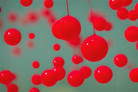Bright Red Cherry Drops Graphic By L M Dunn · Creative Fabrica