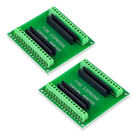2pcs Esp8266 Breakout Board Gpio 1 Into 2 For Esp8266 Esp 12 Mercadolivre