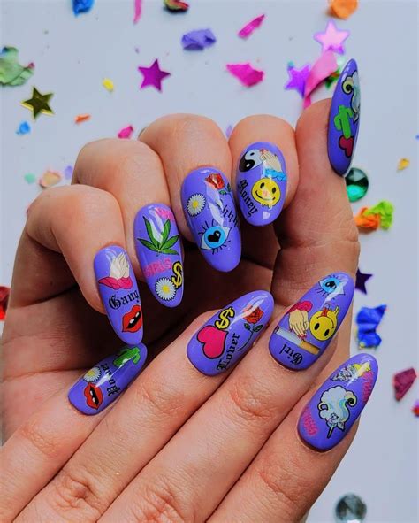Sour Olivia Rodrigo Nails Sour Inspired Nails Olivia Rodrigo Nails