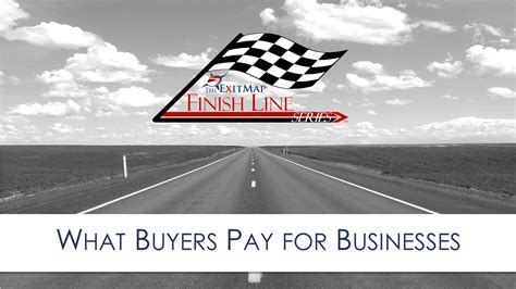 what buyers pay intro the exitmap