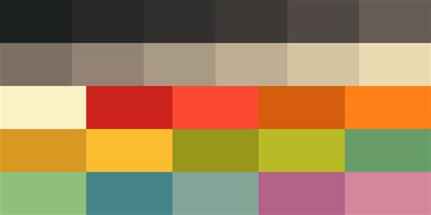 Gruvbox Dark Palette