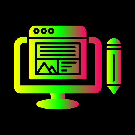 Web Design Vector Icon 21445302 Vector Art At Vecteezy