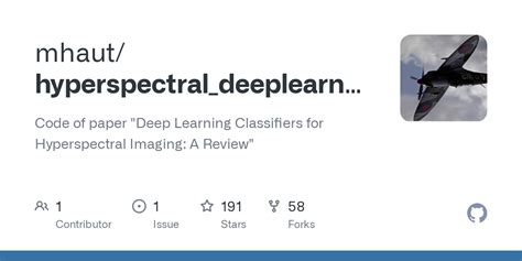 Github Mhauthyperspectraldeeplearningreview Code Of Paper Deep