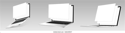 Laptop Vector Notebook Showing Images Stock Photos Vectors Shutterstock