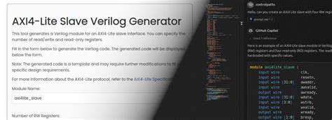 Writing Verilog Code With Copilot Pablo T