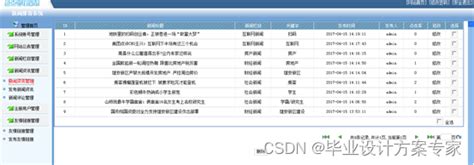【java毕业设计】基于javaeespring的新闻发布及管理系统设计与实现（毕业论文程序源码）——新闻发布及管理系统springboot新闻发布系统的论文 Csdn博客