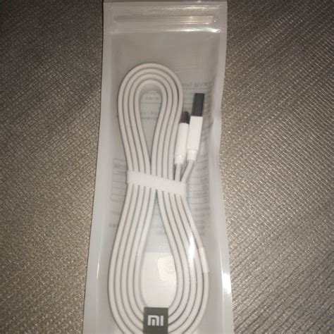 Xiaomi USB Type C Flat Cable 120cm Mobile Phones Gadgets Mobile Gadget Accessories Other