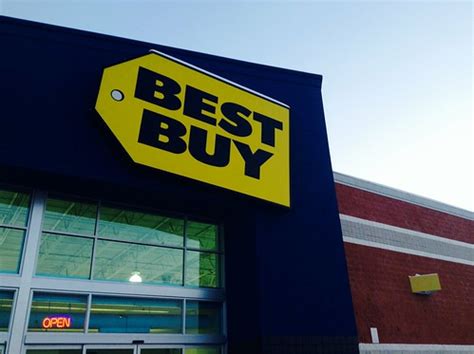 Best Buy Best Buy Exterior Sign Logo With Snow In Winter T… Flickr