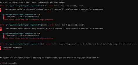 Object is possibly null Angular parte Autenticação Forms e lazy loading Alura Cursos