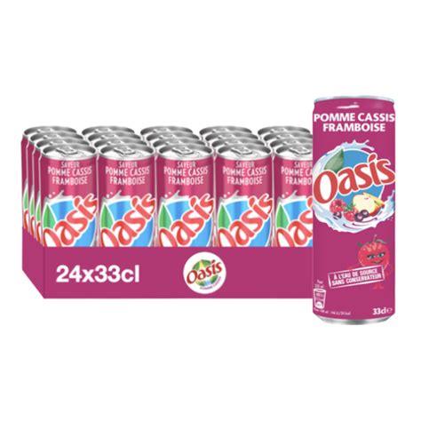 Oasis Pomme Cassis Framb Slim 33cl