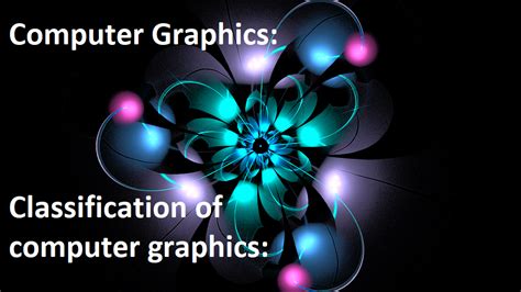 classification of computer graphics boot poot