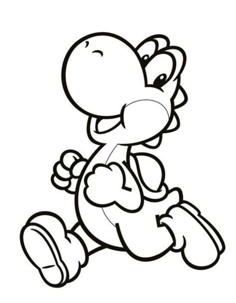 Yoshi Coloring Pages Free Printable Pdf Yoshi Coloring Pages Free Printable Pdf