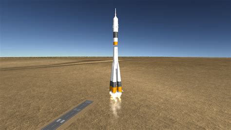 R-7 with Soyuz payload : r/KerbalSpaceProgram