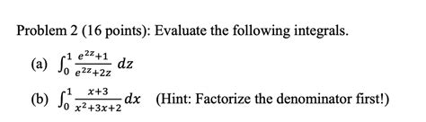 solved problem 2 16 points evaluate the following