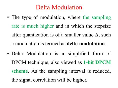 delta modulation and adaptive delta m pptx digital audio computer