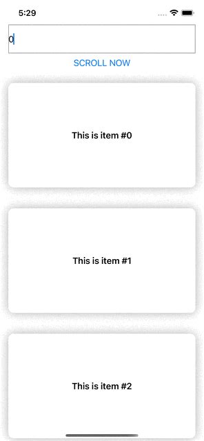 SwiftUI ScrollViewReader