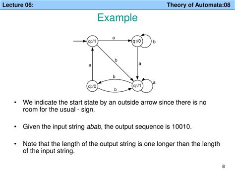 ppt finite automata with output powerpoint presentation free