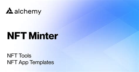 Nft Minter Nft App Templates Alchemy
