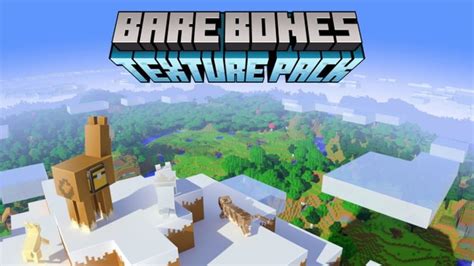 Bare Bones Texture Pack Para Minecraft 1 21 9 1 20 6 1 19 2 1 18 2 1 17 1 1 16 2 1 15 2 1