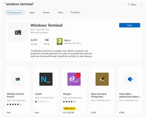 Microsoft Unveils New Open Source Windows Terminal