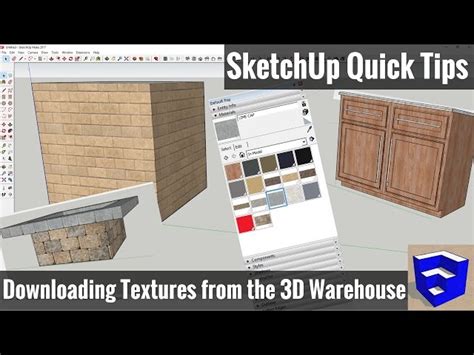 Importing 3d Warehouse Textures In Sketchup Sketchup Quick 53 Off