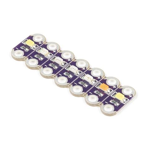 Lilypad Rainbow Led 6 Colors Lily Pads Led Color E Textiles