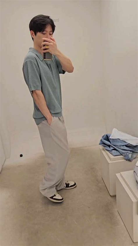 패션남 파스텔 톤 너무 좋고 Kream