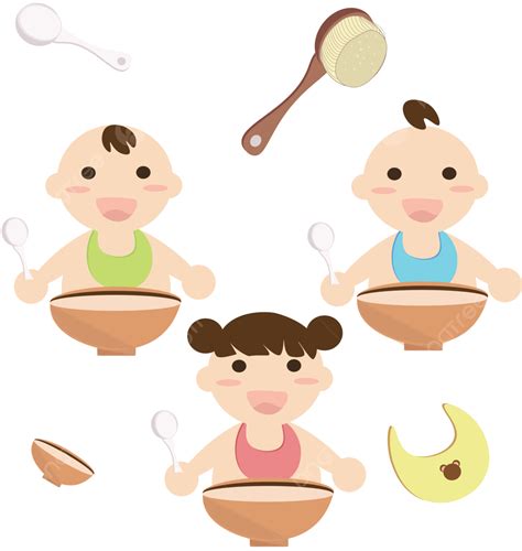 طفل ثلاثة طفل رضيع كارتون الرضع Png والمتجهات للتحميل مجانا