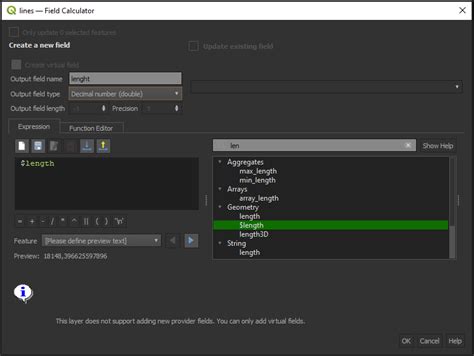 How Do I Find The Distance Between Coordinates In QGIS Directly From The Database Geographic