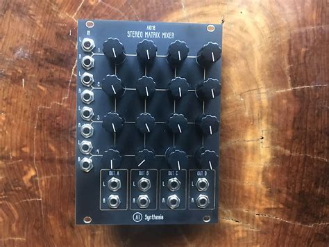 Ai Synthesis Ai018 Stereo Matrix Mixer Reverb