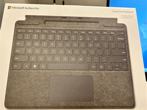 Microsoft Surface Pro Keyboard Computers And Tech Parts And Accessories Computer Keyboard On