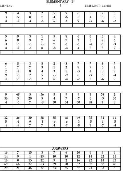 Abacus Maths Level 2 Worksheets Ucmas Elementary Aucmas Bucmas Primary