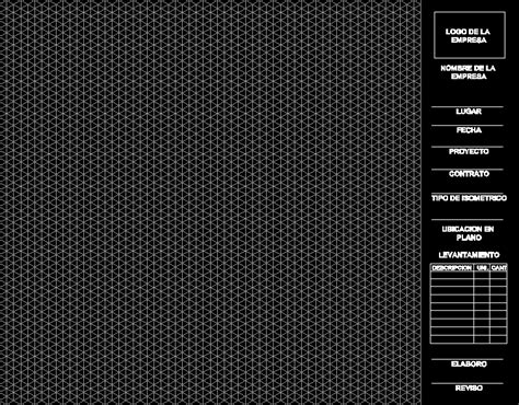 Isometric Form DWG Elevation For AutoCAD Designs CAD
