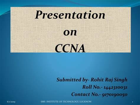 Ccna Course Training Presentation Pptx