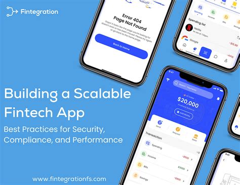 Building A Scalable Fintech App Best Practices For Security Compliance And Performance