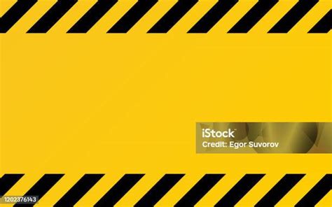 위험 질감 노란색과 검은 색 대각선 줄무늬입니다 주의 또는 경고 템플릿 구성 테두리 템플릿입니다 대각선이 있는 주의 기호입니다 벡터 일러스트레이션 직업 안전 보건에 대한