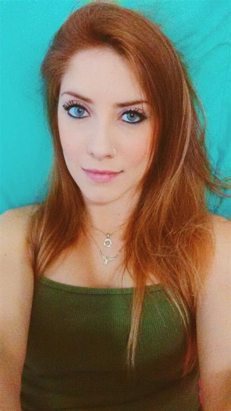 Stunning Redhead With Gorgeous Makeup