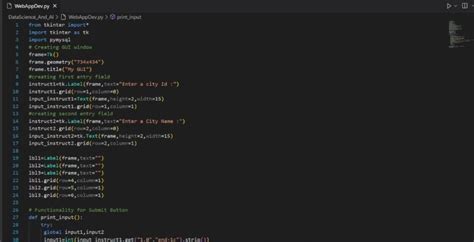 Python Programming Techinnovation Database Gui Dataanalyst