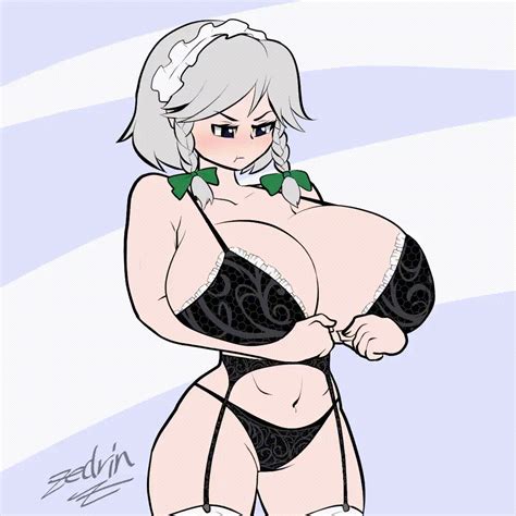 Post 5287671 Animated Sakuya Izayoi Touhou Zedrin
