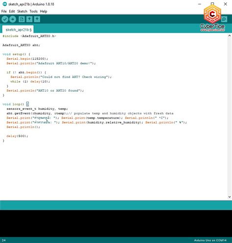 สอนใช้งาน Arduino Am2315 เซ็นเซอร์วัดความชื้นและอุณหภูมิ High Quality