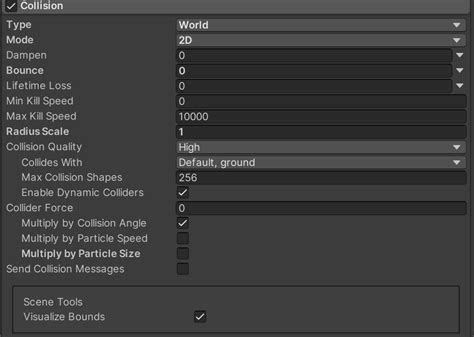 Unity Particle System Sprite Specific Colliders Unity Engine Unity Discussions