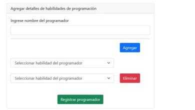 Agregar Eliminar campos HTML dinámicos con JQuery PHP BaulPHP