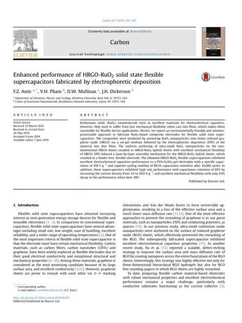 Pdf Enhanced Performance Of Hrgo Ruo2 Solid State Flexible Supercapacitors Fabricated By