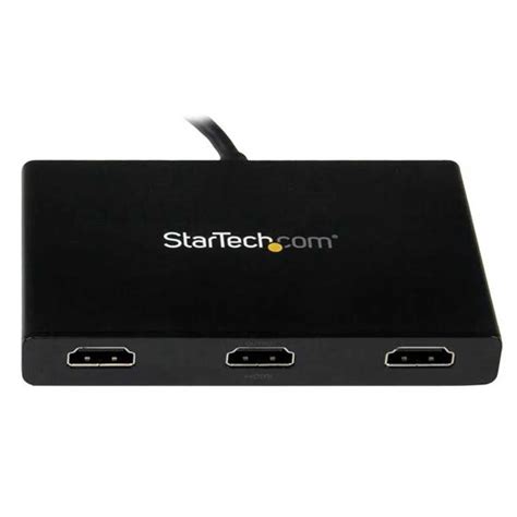 Startech 3 Port Mini DisplayPort MST Hub Black Techinn